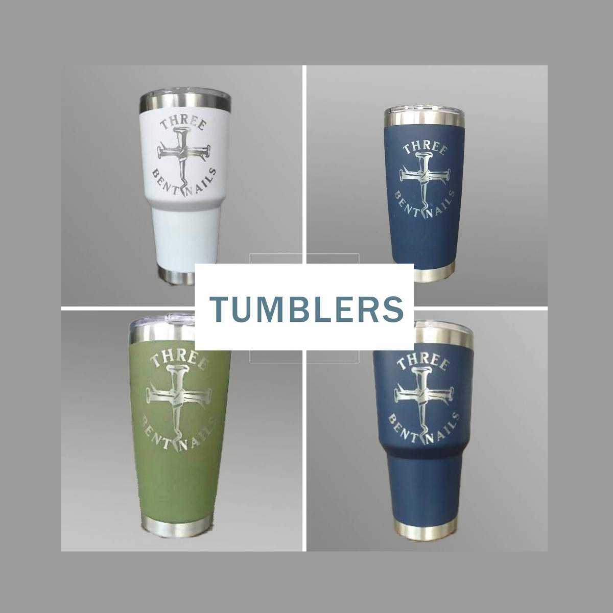 Tumblers & Drinkware | 3 Bent Nails